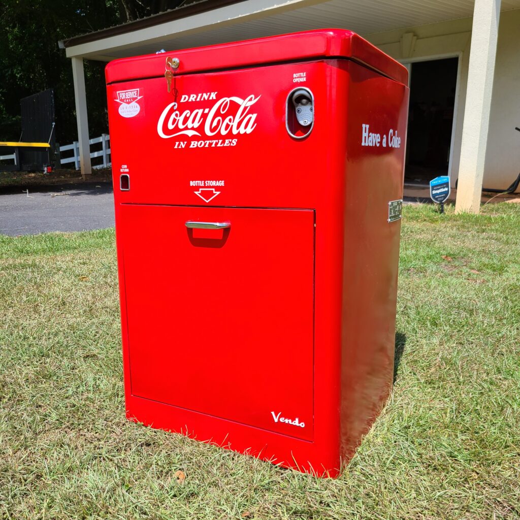 Vintage Coke Machine Restoration Services
