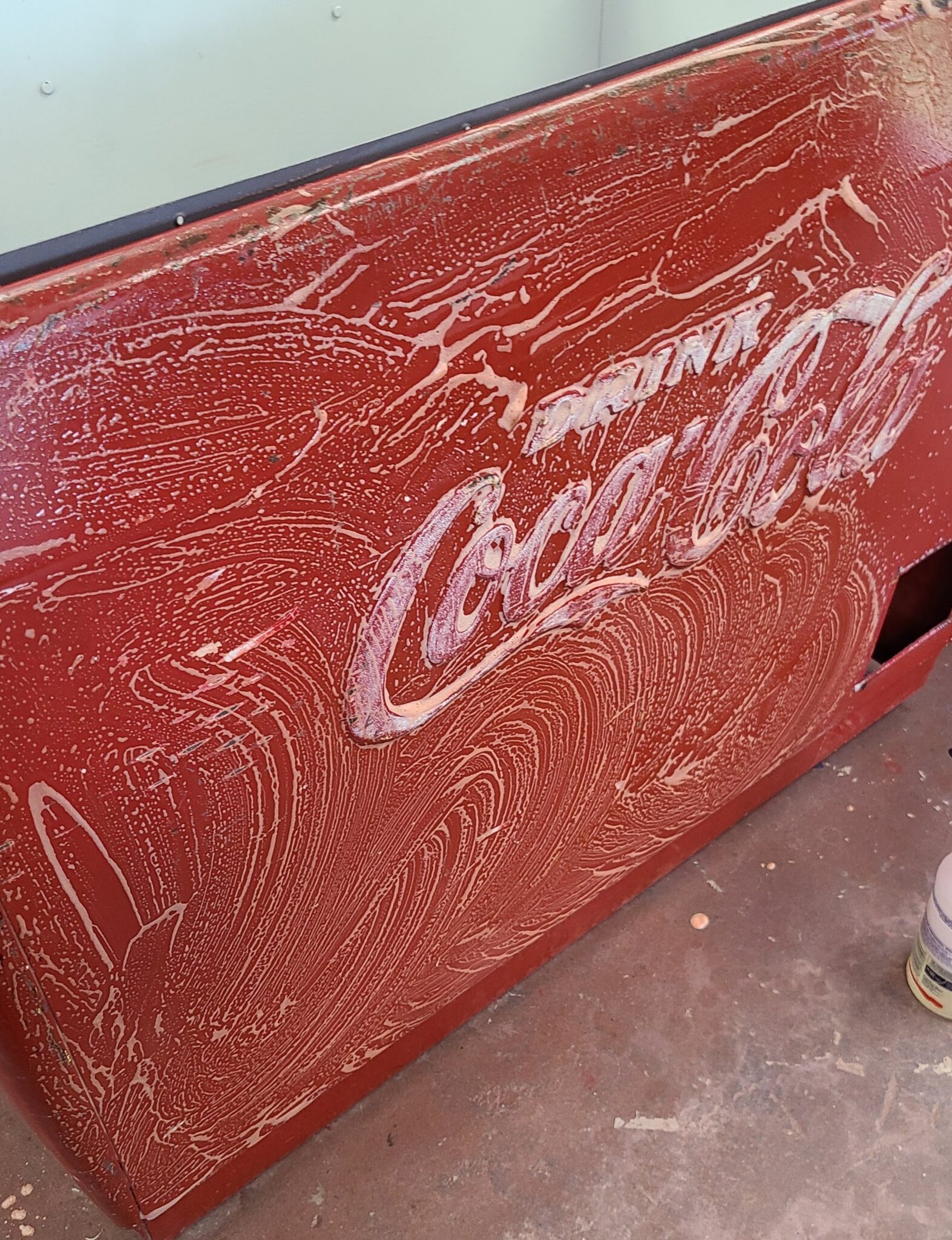 Clear Coating Over the Orginal Patina – Soda City Restorations